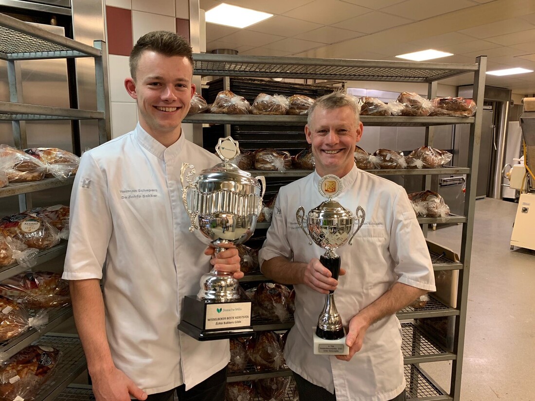 Herman Schepers bakt beste Kerststol van Nederland • News - NBT magazine